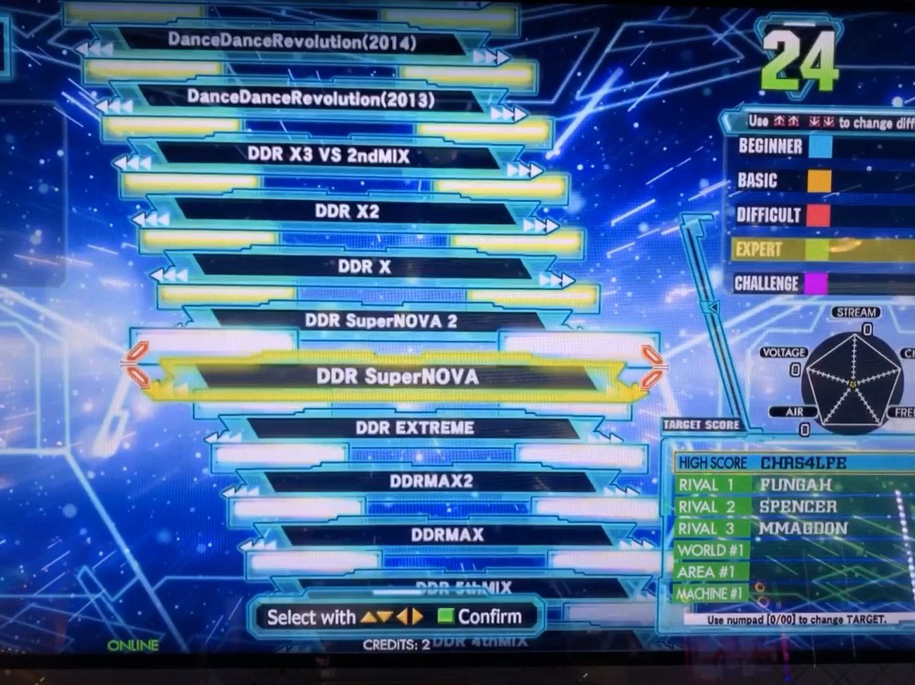FIRST EVER DDR Level 18 MFC & All DDR SuperNOVA Expert MFC by iamchris4life – DDRCommunity