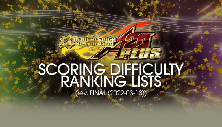 DDR A Difficulty Tier List – DDRCommunity